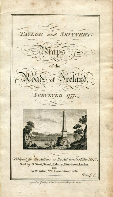 TAYLOR SKINNER IRELAND Map Coleraine Dungiven Portrush Swatragh Garvagh ...