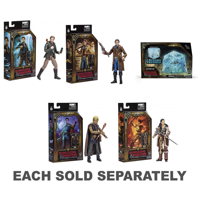 DUNGEONS AND DRAGONS Golden Archive Collectible Action Figure Ages 4 ...