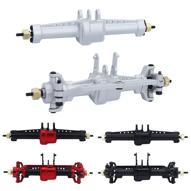 CNC METAL FRONT Rear Axle Assembly For 1/18 Traxxas TRX4M RC Crawler ...