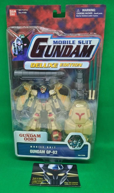 BANDAI - MOBILE Suit Gundam- Deluxe Edition - Gundam Gp-02- Gundam 0083 - New EUR 60,00 ...