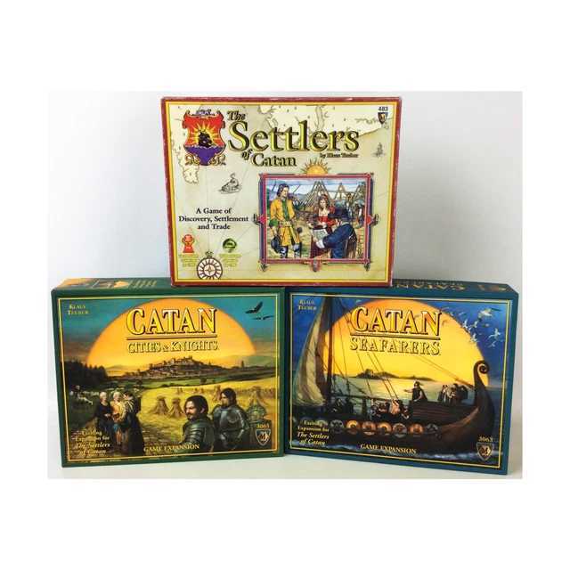 MAYFAIR BOARD GAME Settlers of Catan Collection #4 – Base Game + 3 ...
