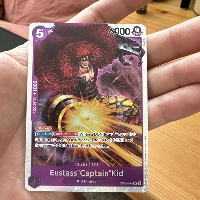 EUSTASS CAPTAIN KID OP05-074 SR Awakening Of The New Era English One ...