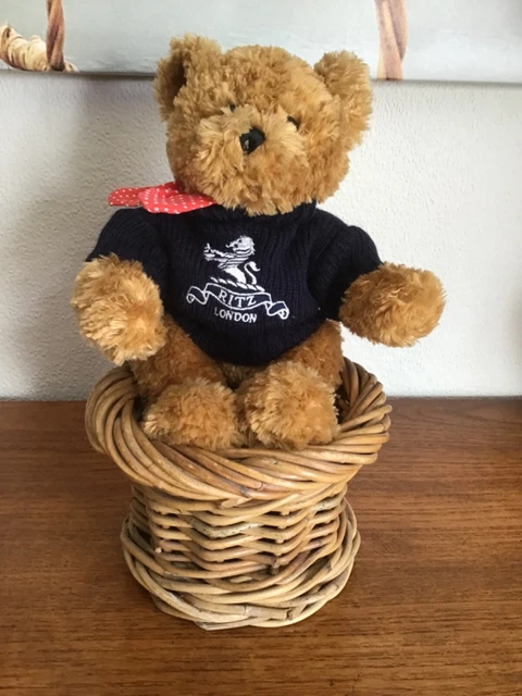 THE RITZ LONDON Plush Teddy Bear.used £9.99 - PicClick UK
