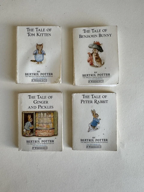 TALE OF PETER Rabbit Mini Book by Beatrix Potter Miniature Collection ...