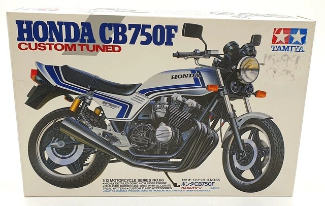 TAMIYA 1/12 SCALE Model Kit 14066 Series 66 - Honda CB750F Custom Tuned EUR 43,99 - PicClick FR