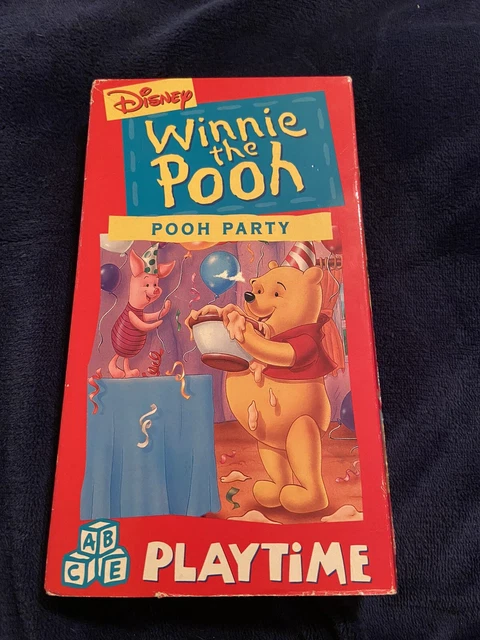 DISNEY WINNIE THE Pooh - Pooh Playtime - Pooh Party VHS, 1994 Tested £8 ...