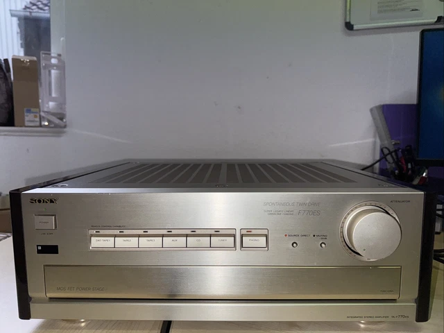 SONY TA-F 770ES HiFi STEREO High End VERSTÄRKER Amplifier mit Holzrahmen EUR 649,00 - PicClick DE