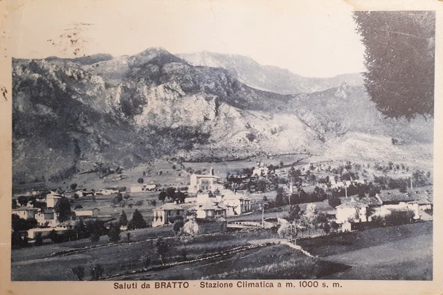 CARTOLINA - SALUTI da Bratto - Stazione Climatica - 1928 EUR 7,99 ...