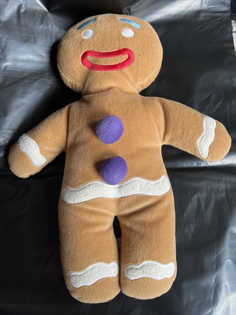 GINGY THE GINGERBREAD Man Shrek Dreamworks Universal Studios Soft Toy ...
