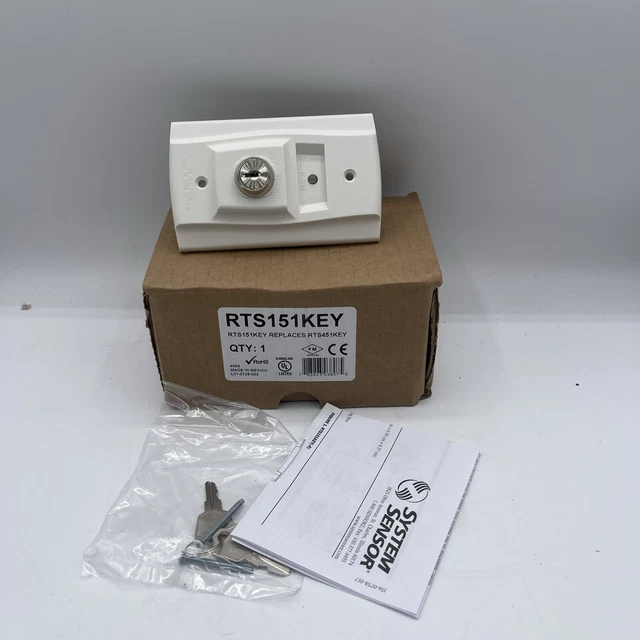 SYSTEM SENSOR RTS151KEY Fire Alarm Remote Test Station Brand New $44.95 ...