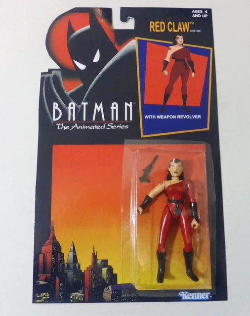 BATMAN ANIMATED SERIES CUSTOM Red claw kenner style period 1992 fan art ...