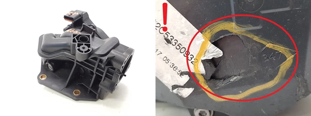 BOITIER PAPILLON D’ADMISSION Renault Opel 145138377R A2C53350932 1.6 ...