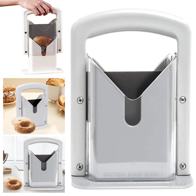 BREAD CUTTING MACHINE Manual Bread Slicer Multifunctional Baking Pastry ...