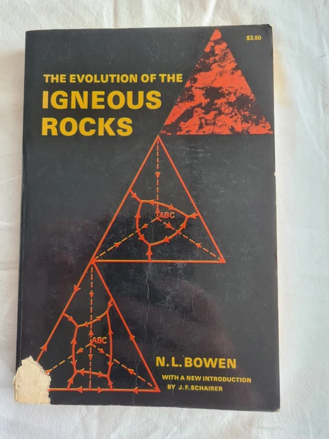 THE EVOLUTION OF THE IGNEOUS ROCKS., Bowen, N. L. , Used; Very Good ...