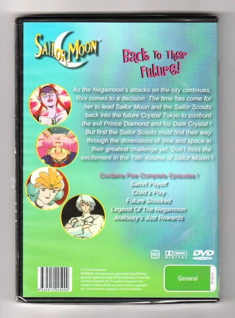 SAILOR MOON - Volume 19 Time Travelers DVD TV Animated Series - New ...