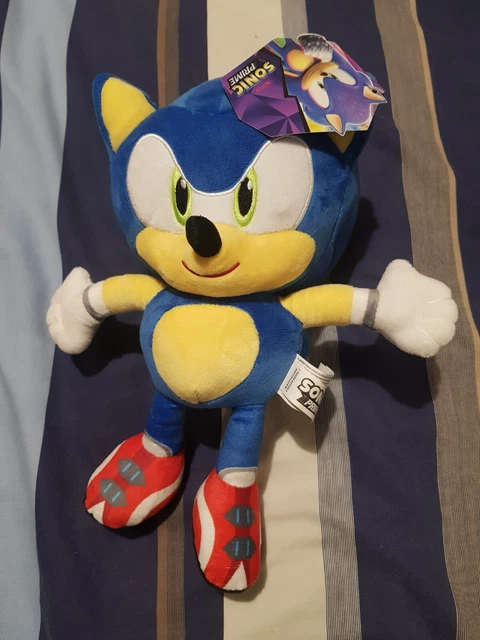 SEGA NETFLIX OFFICIALLY Licensed Sonic Prime 30cm Plush Toy Sonic £16. ...