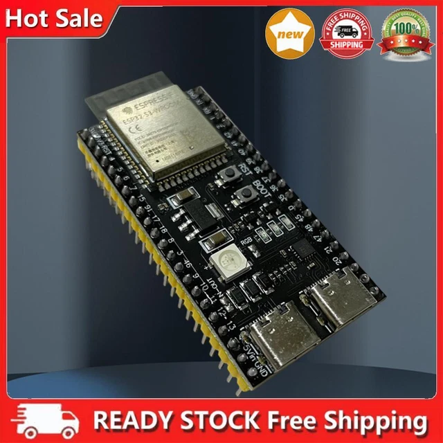 SCHEDA DI SVILUPPO ESP32/ESP32-S3/ESP32-C3 ESP32-C3 ESP32-S3-DevKitC-1 modulo WiFi+BT BLE EUR 10 ...