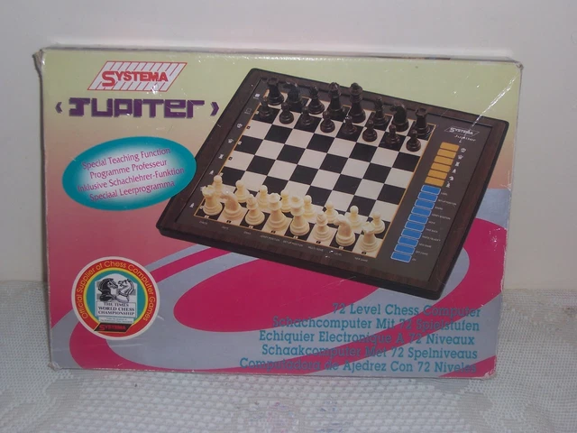 SYSTEMA JUPITER 72 Level Chess Computer Boxed Model 5T-932 never used 99p no res £24.00 ...