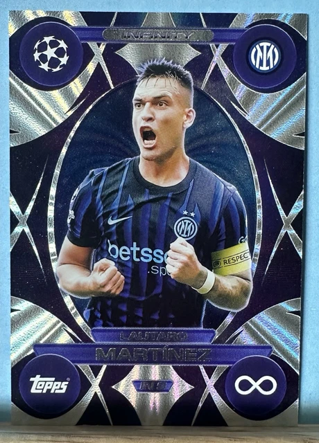 TOPPS MATCH ATTAX UCL 2025/26 Infinity Lautaro Martinez Inter Milan #9 ...