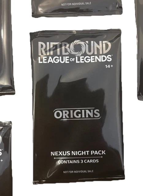 RIFTBOUND LEAGUE OF Legends Nexus Night Pack Origins EUR 25,00 ...