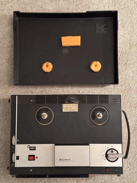 VINTAGE SONY TC-104 Tape Recorder Reel To Reel Player. As Is - Powers ...