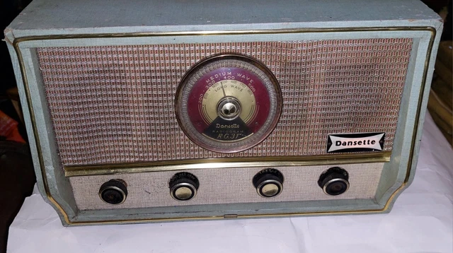 DANSETTE MONARCH VINTAGE Record Player With Radio 1960s £55.00 ...