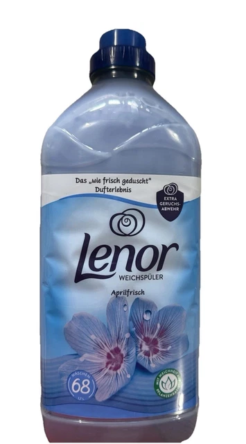 LENOR SPRING AWAKENING Laundry Liquid Fabric Softener Bottle 1,7Le (68 ...