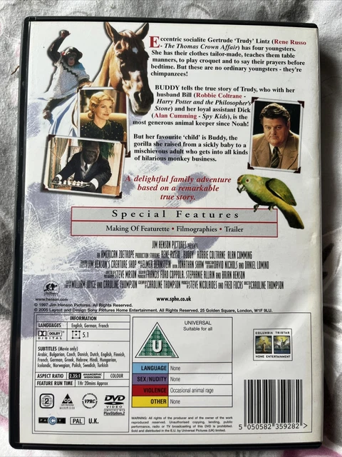 (3) BUDDY DVD Drama (2005) Rene Russo Dvd £1.16 - PicClick UK
