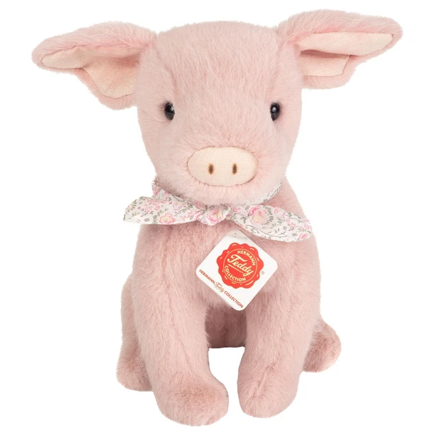TEDDY HERMANN 93023 varken Audrey 23 cm, knuffeldier, pluche dier met ...