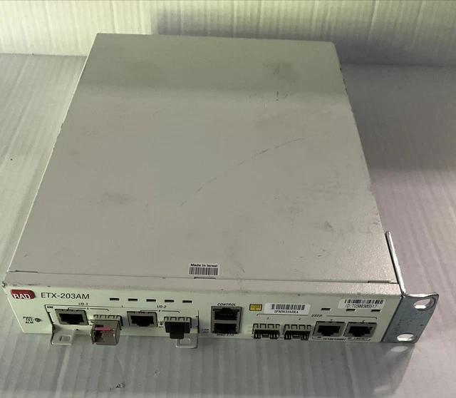 RAD 6661920000 ETX-203AM Universal Carrier Ethernet Demarcation Device ...
