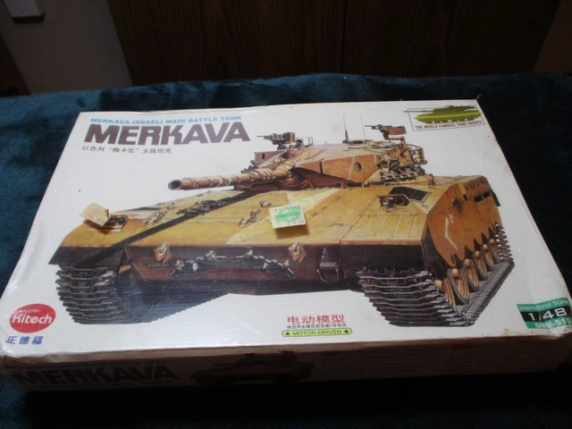 TAMIYA MERKAVA ISRAELI Main Battle Tank Model Kit 1/35 Scale Unbuilt ...