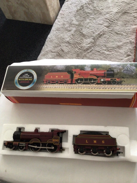 HORNBY R376 LMS Class 4P Loco 4-4-0 Compound With Smoke £44.40 ...