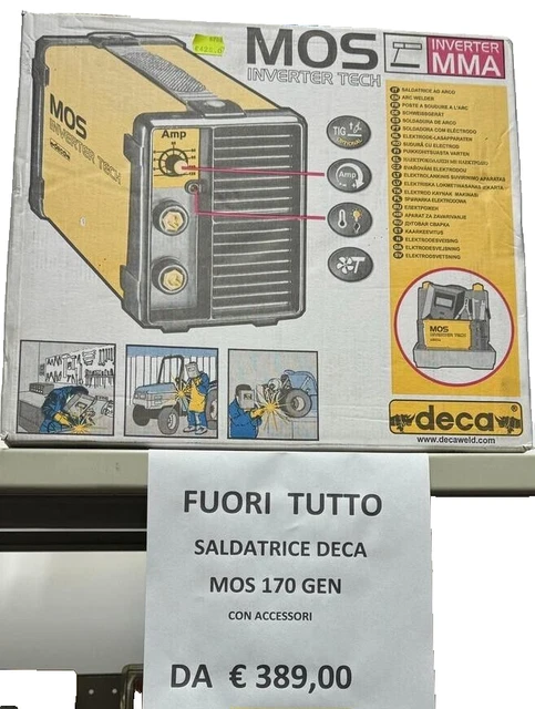 SALDATRICE INVERTER MOS 170 Gen Deca EUR 330,00 - PicClick DE
