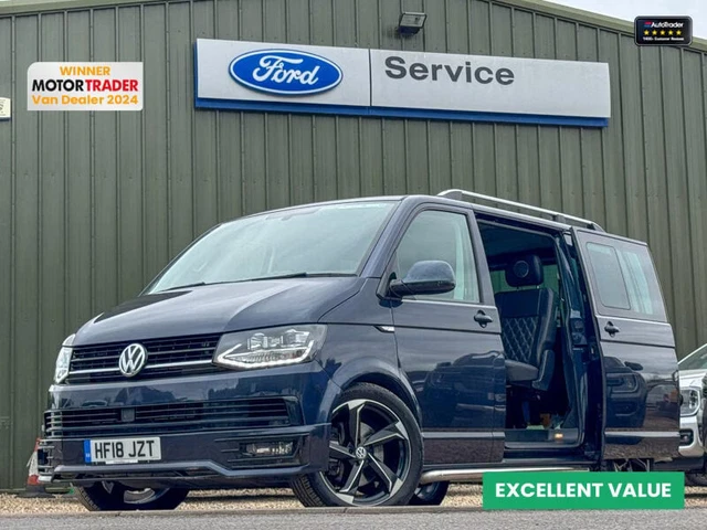 2018 VOLKSWAGEN TRANSPORTER Crew Cab AUTO SWB L1H1 Kombi Highline Air ...