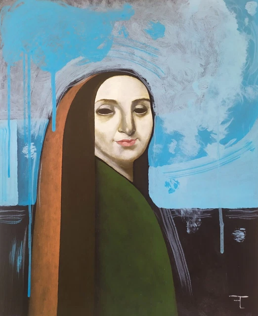 Art Contemporain Tableau Peinture Acrylique Sur Toile Oeuvre Originale