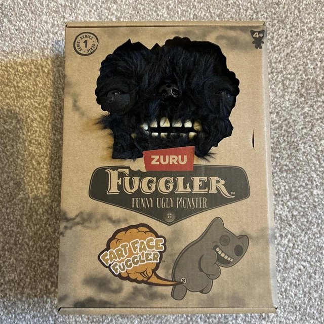 FUGGLER FART FACE Munch Munch Black Funny Ugly Monster New Toy £14.97 ...