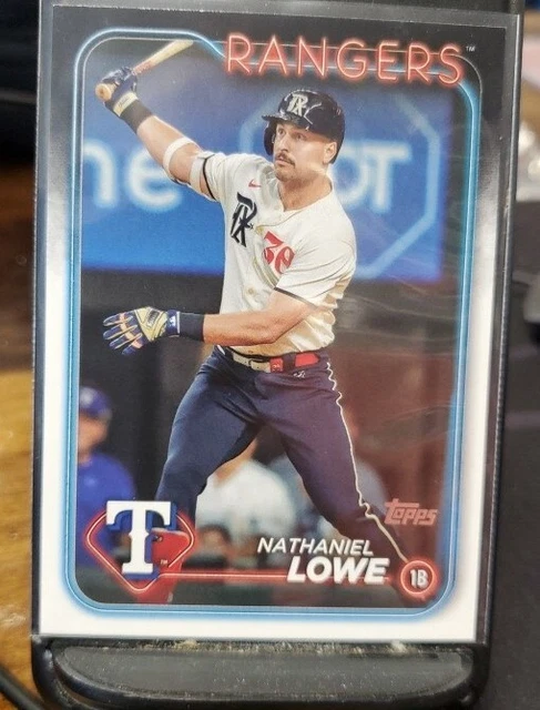 CARTA BASE NATHANIEL Lowe 2024 Topps Series 1 Baseball #174 Texas ...