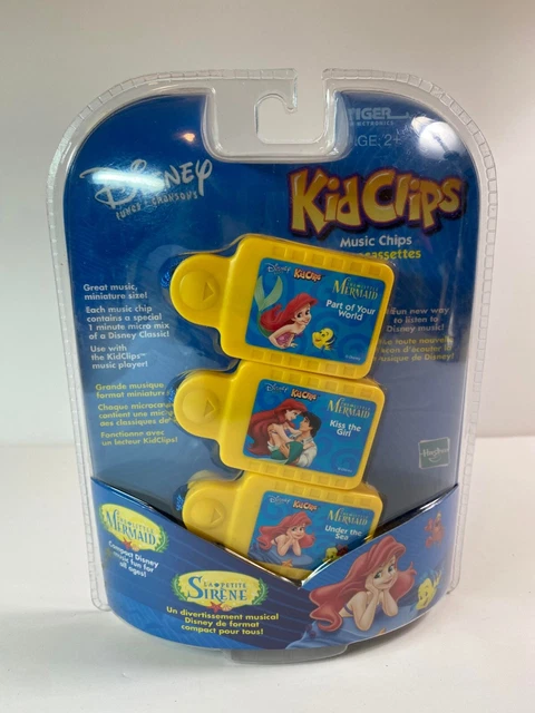 DISNEY TUNES THE Little Mermaid Kid Clips Music Clips Hasbro $25.99 ...
