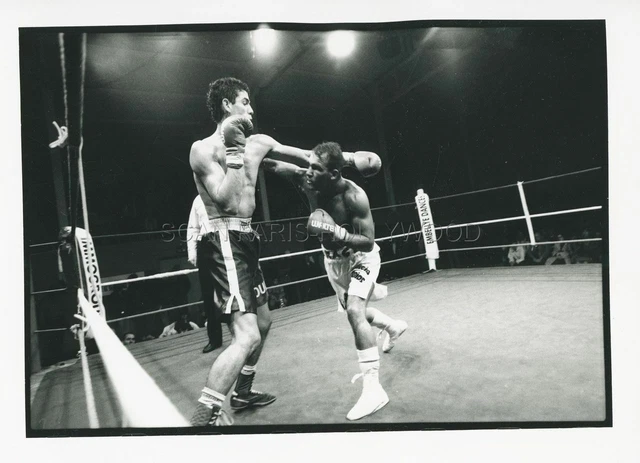 JAMES A. FOX BOXE BOXING 1980s VINTAGE PHOTO ORIGINAL #57 SERIE #14 EUR ...