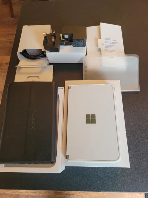 MICROSOFT SURFACE DUO White 128GB 6GB RAM Boxed with Accessories, RRP £ ...