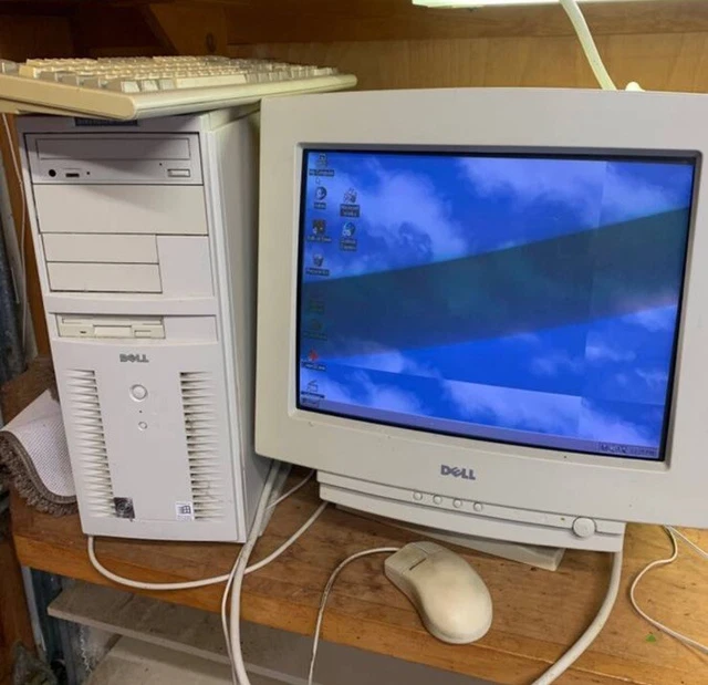 DELL DIMENSION M200A Vintage Gaming Computer Fully Operational £565.93 ...