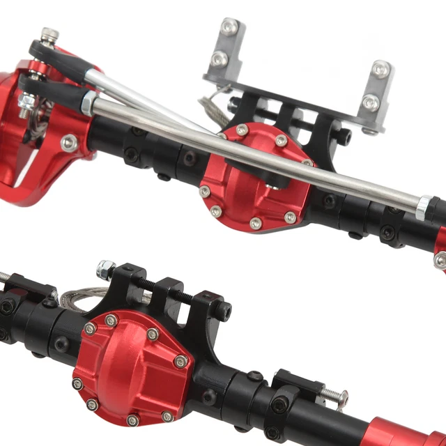 RC AXLE KIT Front Rear CNC Differential Locking Portal Axles Set For ...