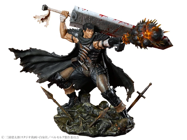 BERSERK GUTS BLACK Swordsman Ver. 1/7 Scale Figure $595.00 - PicClick AU