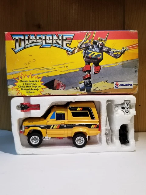 FIGURINE TAKARA VINTAGE Transformers G1 Diaclone Yellow Helix 4x4 ...