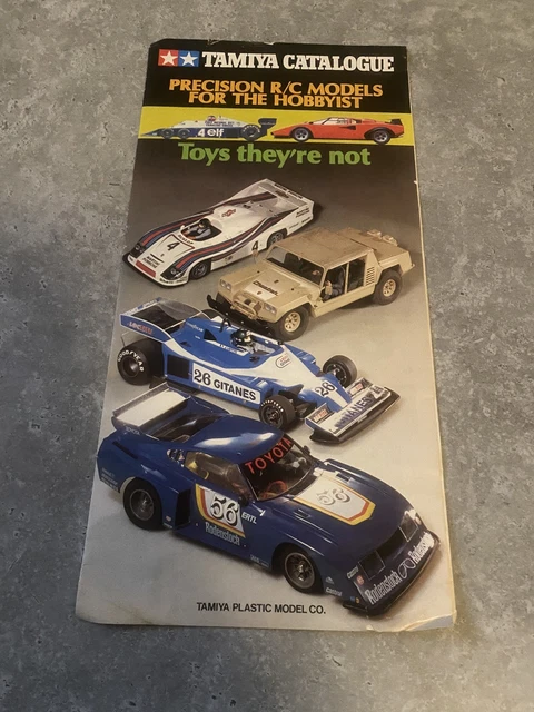 VINTAGE TAMIYA CATALOGUE Precision R/C Models £7.58 - PicClick UK