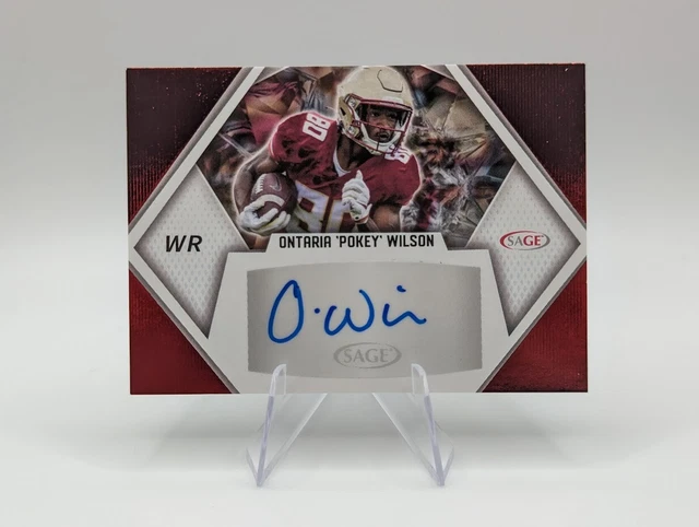ONTARIA &POKEY& WILSON 2023 Sage Low Series rouge voiture RC #A-OW ...