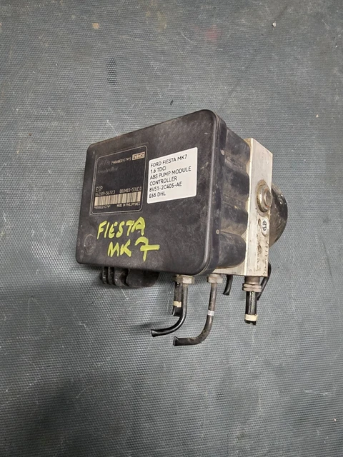 FORD FIESTA MK7 1.6 Tdci Abs Pump Module Controller 8V51-2C405-Ae £65. ...