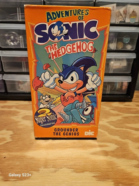 ADVENTURES OF SONIC the Hedgehog - Grounder the Genius VHS DIC Sega Dr ...