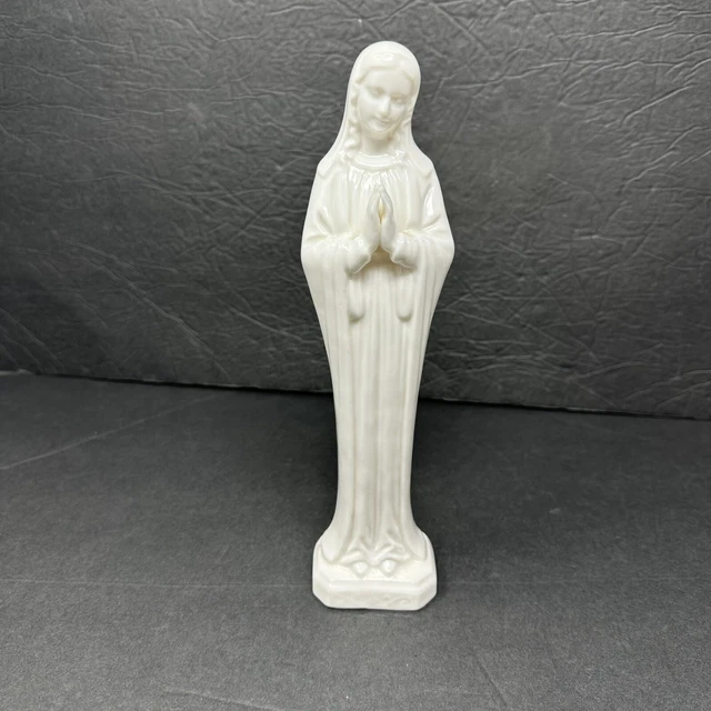 VINTAGE LEFTON PRAYING Virgin Mary Madonna Statue Figure Figurine Japan ...