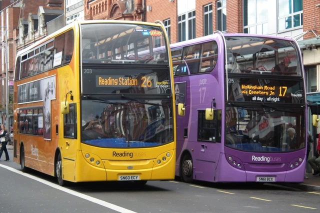 READING BUSES SN60ECY & SN61BCX Bus Photo Ref P1389 EUR 3,79 - PicClick FR